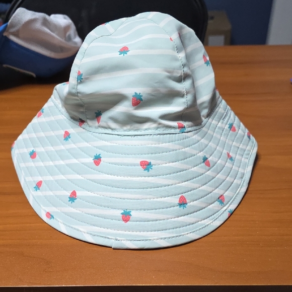 Target | Accessories | Target Kids Strawberry Print Hat Light Blue And ...